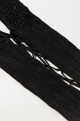 Black Criss Cross Fishnet Lace Body Stockings – DVL Shop